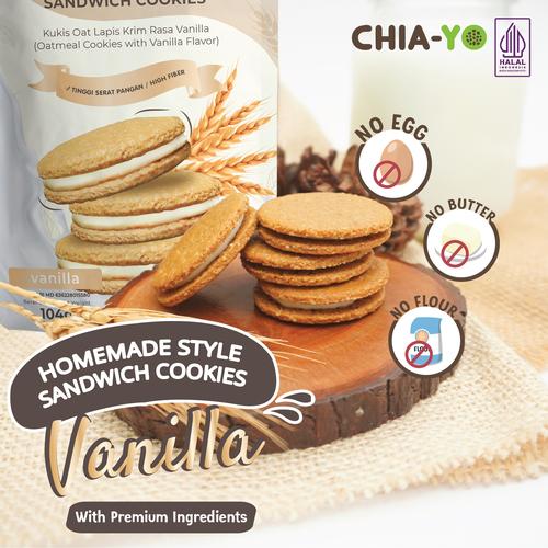 Promo Chiayo sandwich cookies vanilla 104 gram - Kota Bandung - Chia-Yo ...