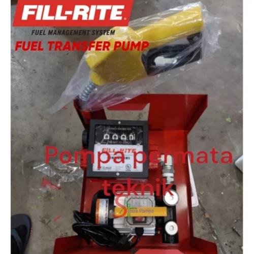 Jual Flow meter Solar Set FILL-RITE Pompa BBM Solar/Oli 60 LPM 220V ...