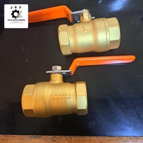 Jual Ball Valve Kitz 1" Inch Kuningan / Brass Valve Kitz Kuningan - Jakarta Barat - Jaya Cipta ...