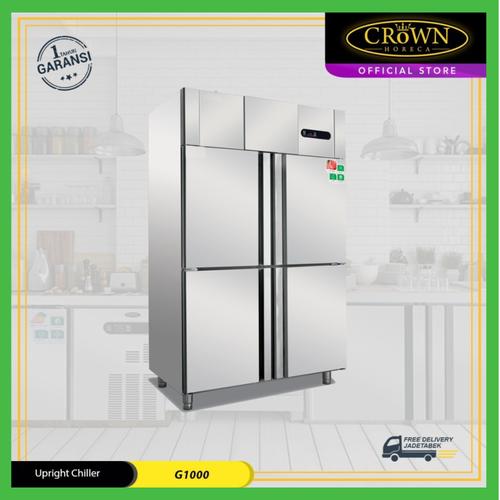 Jual Crown Upright Chiller G-1000 Stainless Steel | G1000 - Jakarta ...