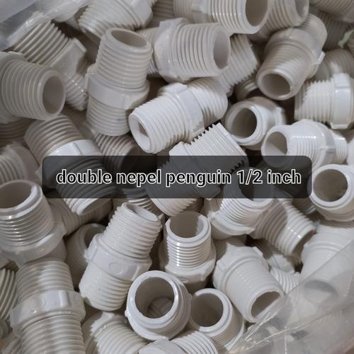 Jual Double nepel pvc orignal penguin / double nepel penguin sambungan ...