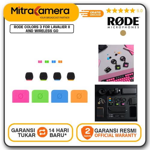Jual RODE Colors 3 for Lavalier II and Wireless GO - Kota Yogyakarta ...