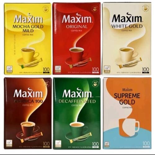 Jual Kopi Maxim Korea / Maxim Coffee Korea 1 Sachet - Original ...