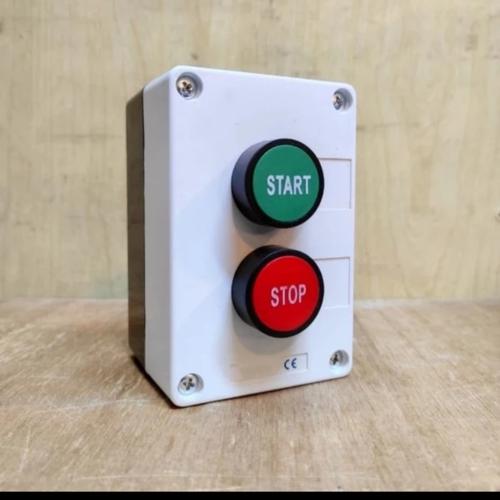 Jual Box Control 22mm 2 Lubng + Push Button Stop dan push button Star ...