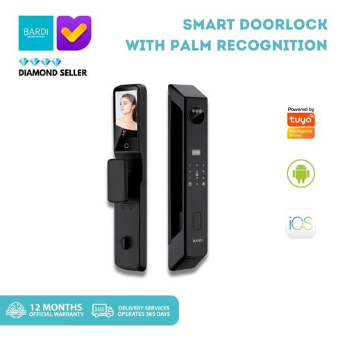 Promo BARDI Smart Door Lock with Palm Recognition Cicil 0% 3x - Jakarta ...