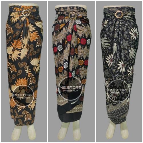 Jual Rok lilit batik/rok lilit kondangan/rok lilit wisuda free ring ...