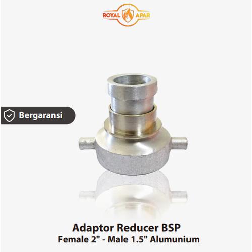 Jual Adaptor Reducer Female BSP 2" x Male Machino 1.5" - Alumunium ...