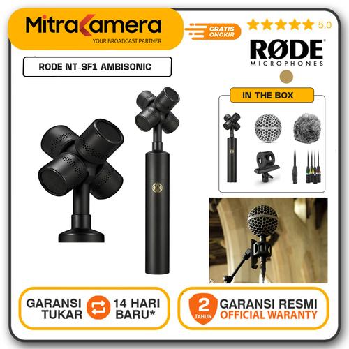Jual RODE NT-SF1 Ambisonic Microphone Garansi Resmi - Kota Yogyakarta ...