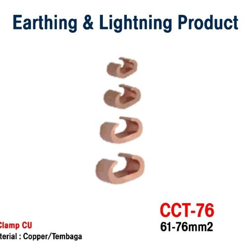Jual C-Clamp CU Tembaga klem 61-76mm tipe CCT-76 - Jakarta Pusat ...