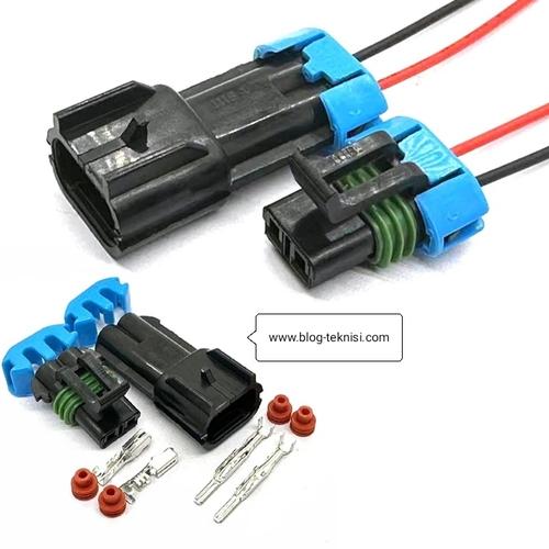 Jual Delphi 2 Way Female Metri-Pack 280 Series Sensor Connector ...