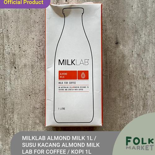 Jual MilkLab Almond Milk 1L / Susu Kacang Almond Milk Lab For Coffee 1L ...