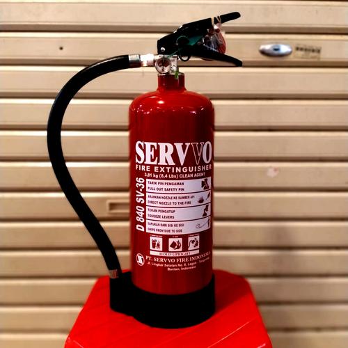 Jual APAR SERVVO FIRE EXTINGUISHER 3.81KG (8.4LBS) CLEAN AGENT D 840 SV ...