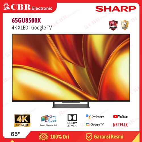Jual TV SHARP 65 Inch 65GU8500X (4K XLED-Google TV) - Kota Batam - CBR ...