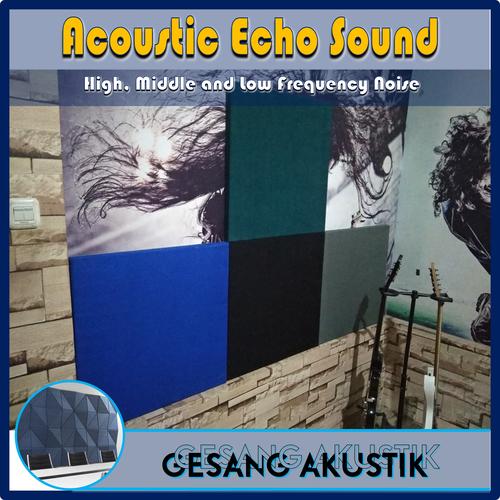 Jual Panel Akustik 40x40 3cm D60/1" | Acoustic Panel Peredam Suara ...