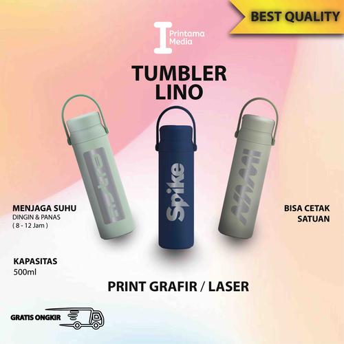 Jual Custom Tumbler Lino 500ml Cetak Laser Grafir Souvenir/Promosi ...