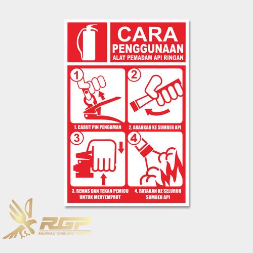 Jual Poster Penggunaan Apar 20x15 Akrilik 2mm - 1, 20x15cm - Kota ...