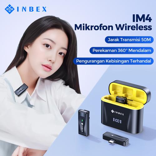 Promo INBEX Microphone Wireless Mic Wireless Shure Clip On Mikrofon ...