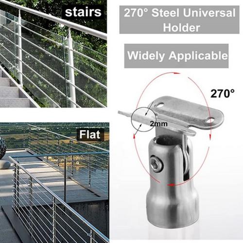 Jual Tangga Stainless Model Kotak Hollow Railing Tangga Perforated/85cm ...