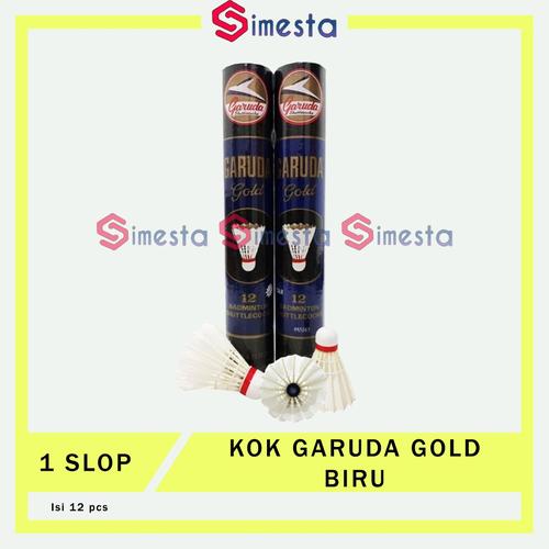 Jual Kok Garuda Gold Biru Shuttlecock Badminton Shuttle Cock ...