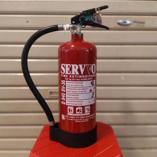 Jual APAR SERVVO CLEAN AGENT 3,8 KG 8,4 LBS FIRE EXTINGUSHER SERVO ...