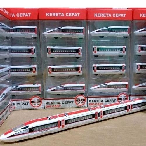 Jual Mainan Anak Diecast Kereta Cepat Whoosh Jakarta Bandung Pull Back ...