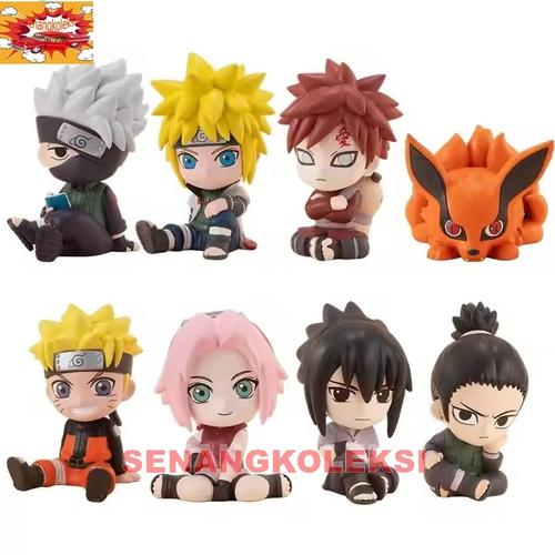 Jual Figure Naruto Biju Minato Gaara Sasuke Sakura Set isi 8pcs Toy ...