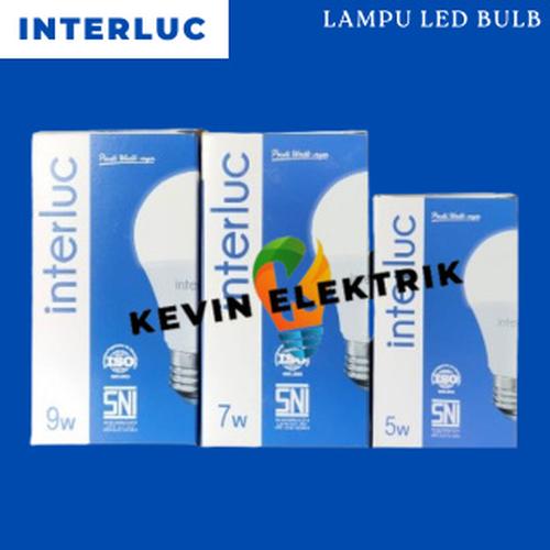 Jual INTERLUC LED BULB 5W, 7W, 9W WARM WHITE / KUNING - Kota Makassar ...