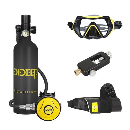 Jual 1L Set Scuba Diving Tank Oksigen Cylinder Air Botol peralatan ...