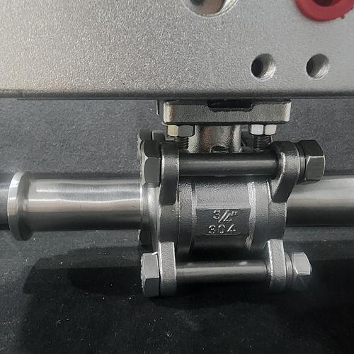 Jual 3-PIECE BALL VALVE SANITARY CLAMP 3/4" SUS 304 WOG1000 INCLUDE ...