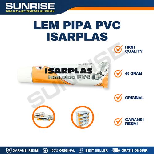 Jual LEM PIPA PARALON PVC ISARPLAS 40GR ASLI - Kota Malang - SUNRISE ...