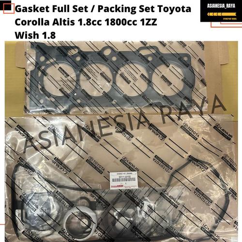 Jual Gasket Full Set / Packing Set Toyota Corolla Altis 1.8cc 1800cc 1ZZ Wish 1.8 - Jakarta ...