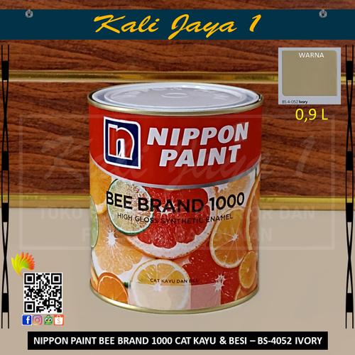 Jual Nippon Bee Brand 1000 (0,9 Liter) Cat Kayu & Besi Warna BS 4-052 ...