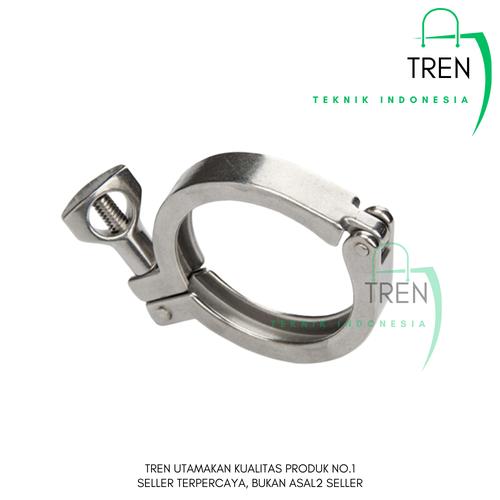 Jual 1" Clamp / Clamp Ferrule Sanitary Stainless 304 Size 1 inch ...