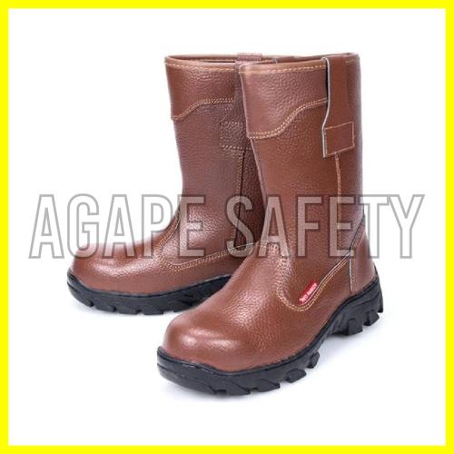 Jual Safety Shoes Steel Toe / Sepatu Kerja Ujung Besi Red Parker P186 ...