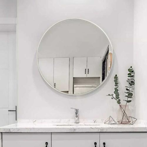 Jual Cermin Frame Besi Bulat, Cermin Frame Lingkaran Kaca Bulat Kamar ...