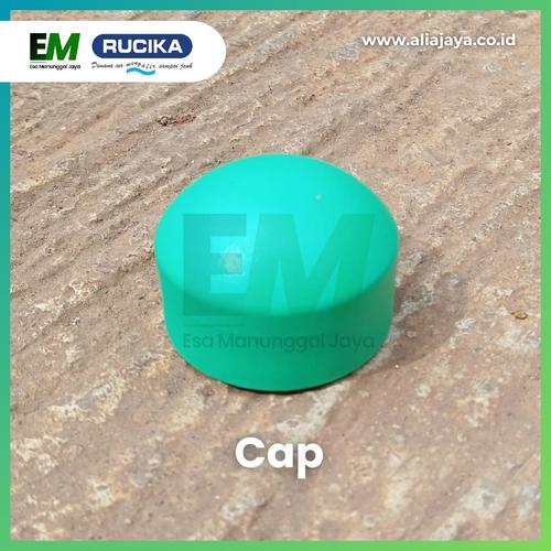 Jual Cap Pipa PPR 2 1/2 inch (75mm) / Tutup Pipa PPR 2.5" Rucika / Dop ...