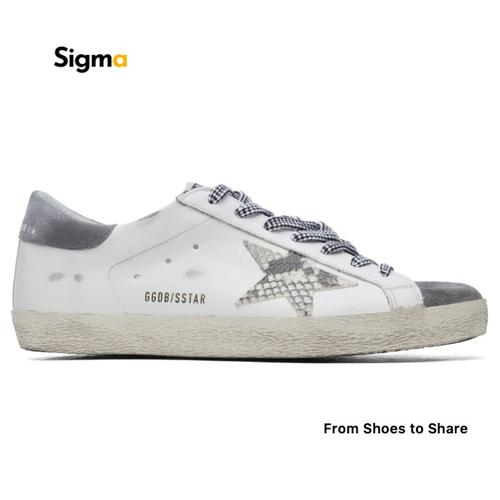Jual Sneakers Golden Goose Superstar Distressed Grey White - Jakarta ...
