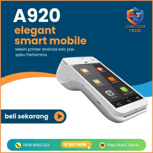 Jual Printer Edc Pax A920 Spbu Pertamina - A920 - Jakarta Barat - Mega ...