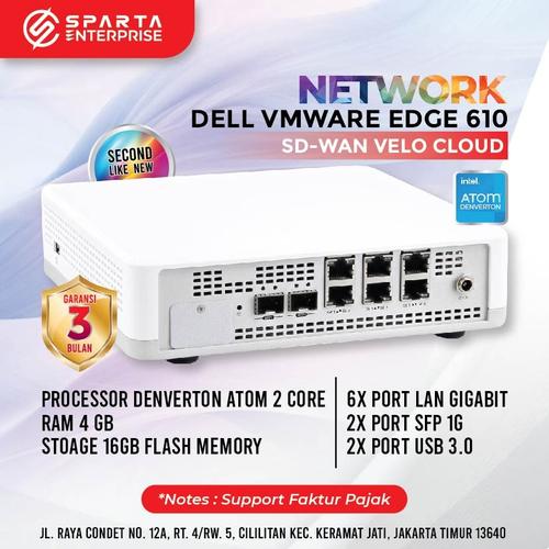 Jual DELL E42W EMC VMWARE SD-WAN EDGE 610 NETWORK SWITCH - Jakarta ...
