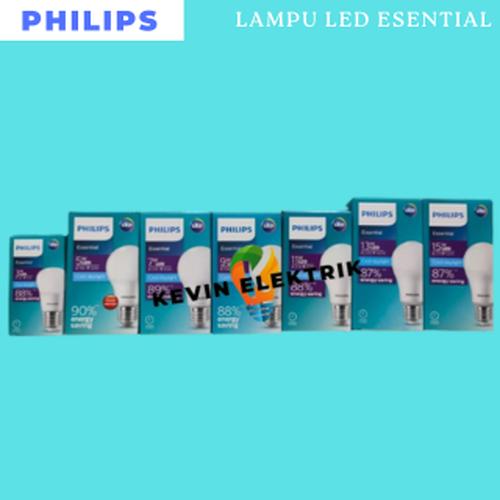 Jual PHILIPS LAMPU LED ESSENTIAL COOL DAY LIGHT 3W, 5W, 7W, 9W, 11W, 13W & 15 W - Kota Makassar ...