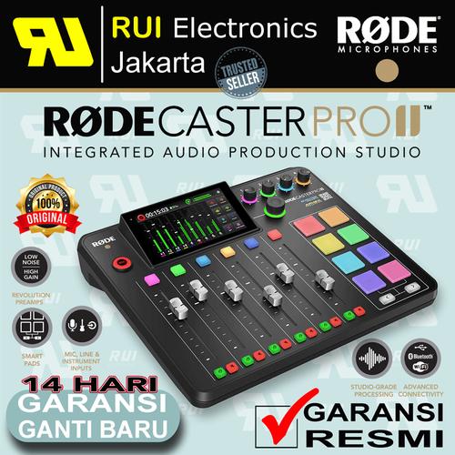Jual Audio Mixer RODE Caster Pro II Integrated Audio Production Studio ...