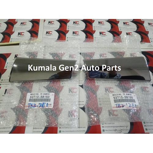 Jual Garnish Cover Moulding Bumper bemper Depan side Alphard Vellfire ...