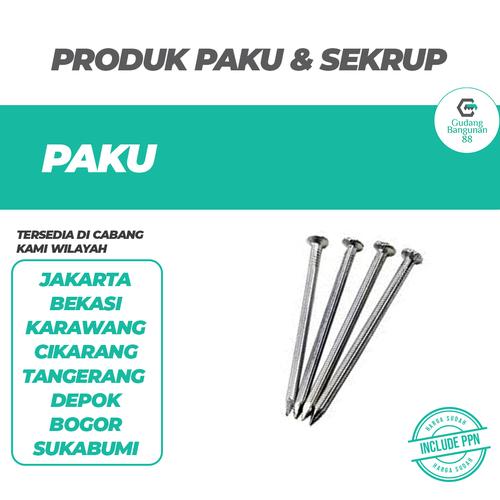 Promo PAKU SERI 1 1/2 INCH PER KG PAKU BATRAJA PAKU KAYU - PER DUS 30 ...