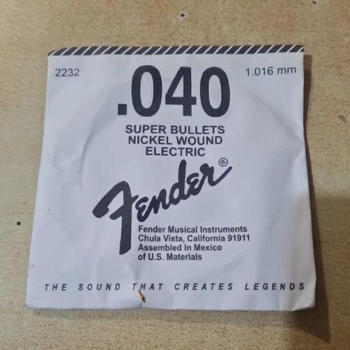 Jual Senar Gitar / Senar Guitar Fender Murah Eceran No - Jakarta Barat ...