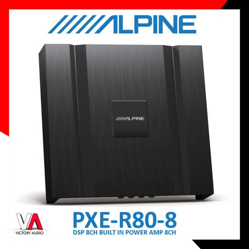 Jual Digital Sound Processor ALPINE PXE-R80-8 DSP 8 Channel Built in Power Amplifier 8CH Digital ...
