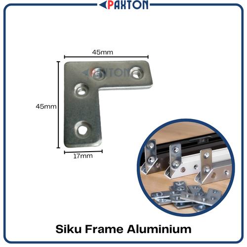 Jual Siku Frame Aluminium Bracket Joint TERMURAH STOK TERBATAS - Kab ...