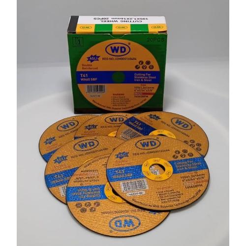 Jual MATA GURINDA BATU POTONG GERINDA CUTTING WHEEL WD T41 WA60 SBF 4 ...