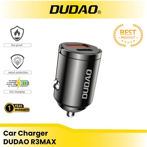 Promo Mini Car Charger DUDAO R3MAX - 48 Watt Fast Chraging Dual Port ...