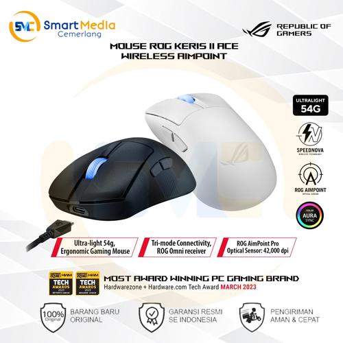 Promo ASUS ROG Keris II Ace Wireless AimPoint Pro mouse gaming RGB ...