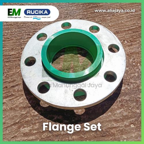 Jual Flange PPR 90mm (3") SET / Flange PPR 3 inch / Flange + Backing ...